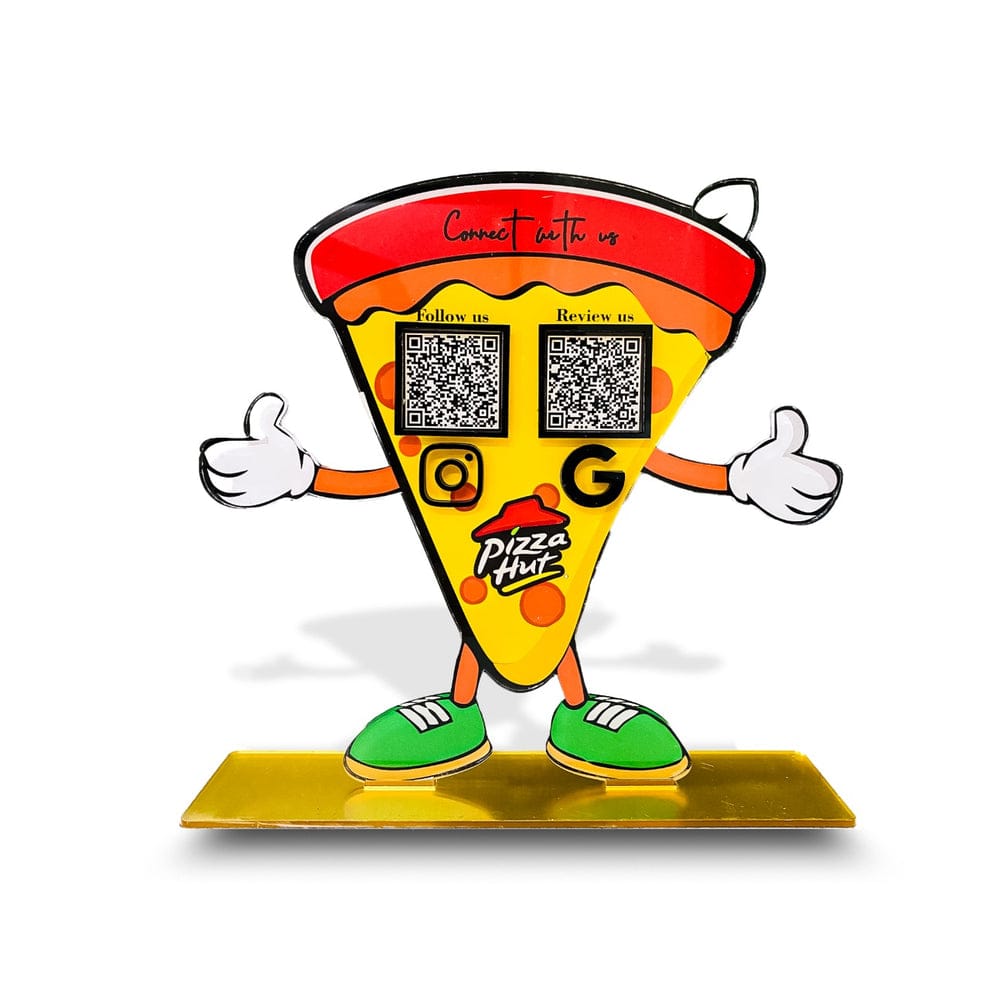 Pizza Shaped Smart Digital Standee – unique Gadgets